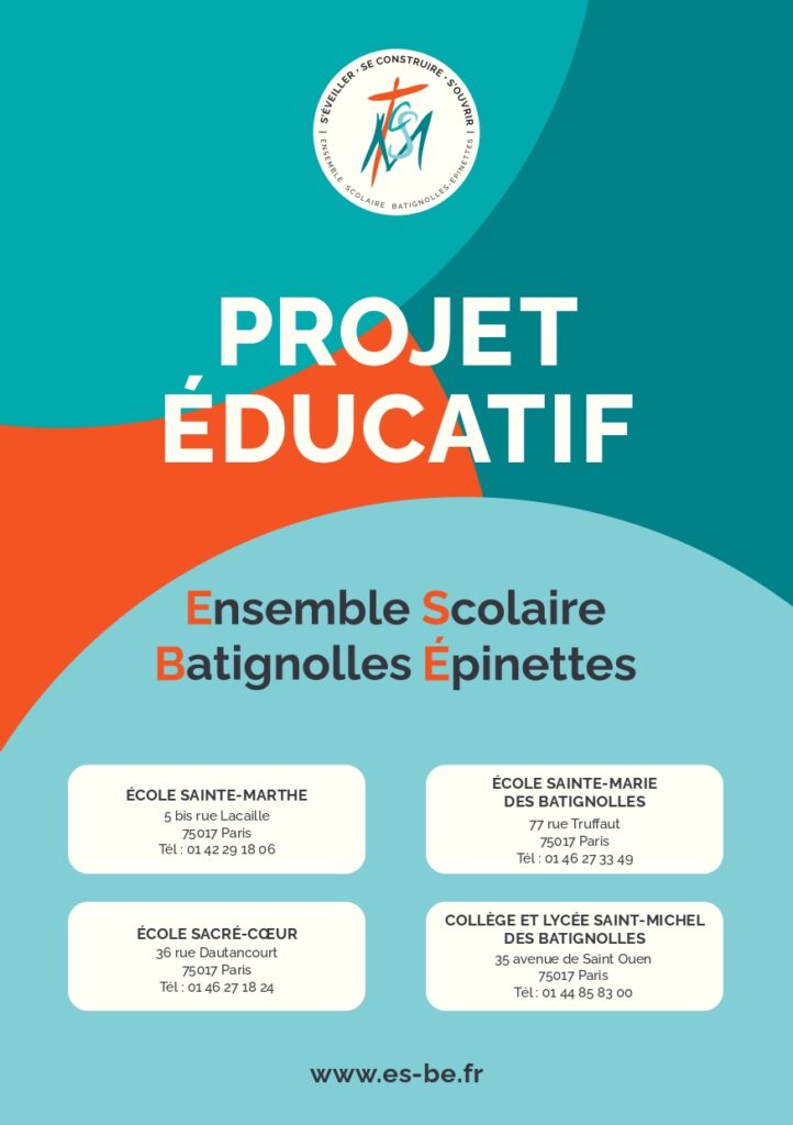 Projet éducatif – Ensemble scolaire Batignolles-Epinettes